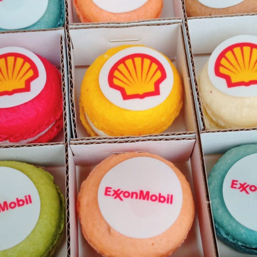 Logo macarons - TEN TO THREE BAKERY